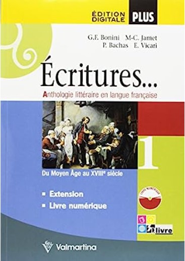 ECRITURES DIG.1+EXT +LD: Vol. 1 | Studenti.it