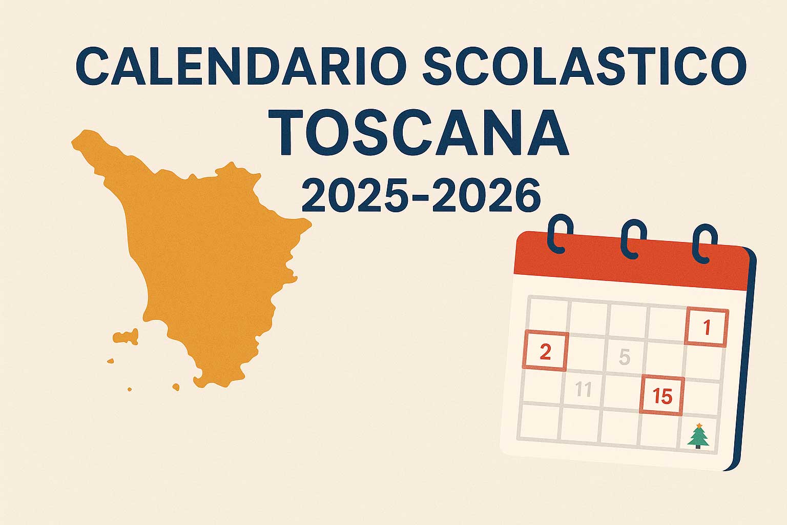 Calendario scolastico 2025-26: Toscana | Studenti.it