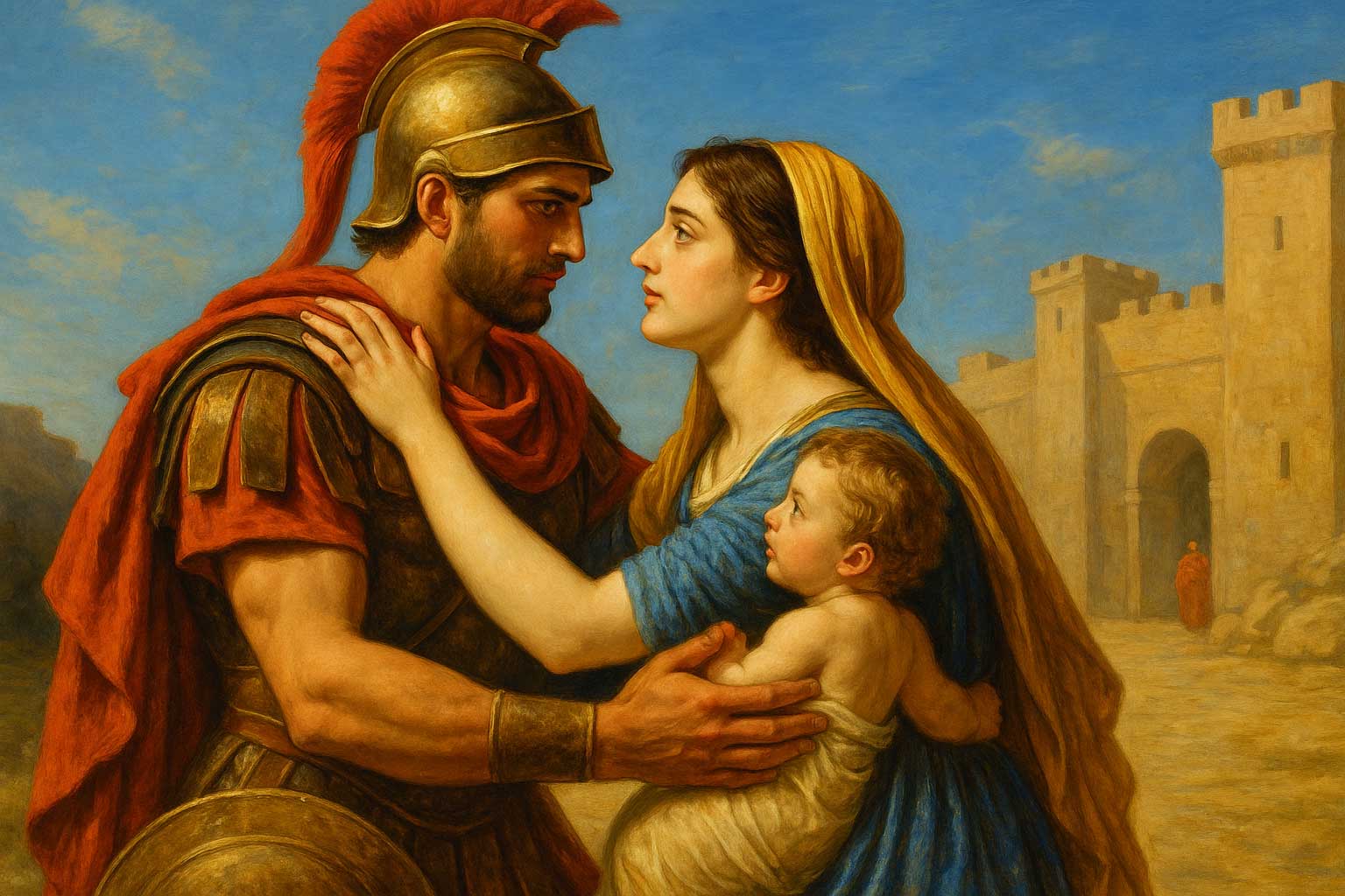 Ettore e Andromaca: parafrasi e commento del brano dell'Iliade ...